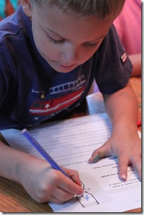 Preschool Corner ~ The First Drawing